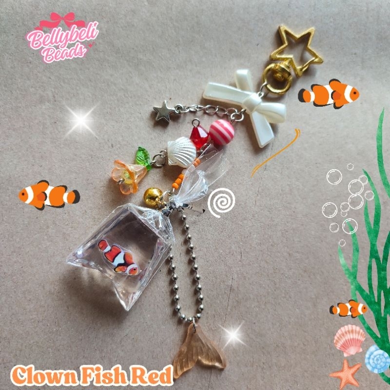 Jual Bellybeli.Beads - Gantungan Kunci Tas / HP Fish in the Bag / Strap ...