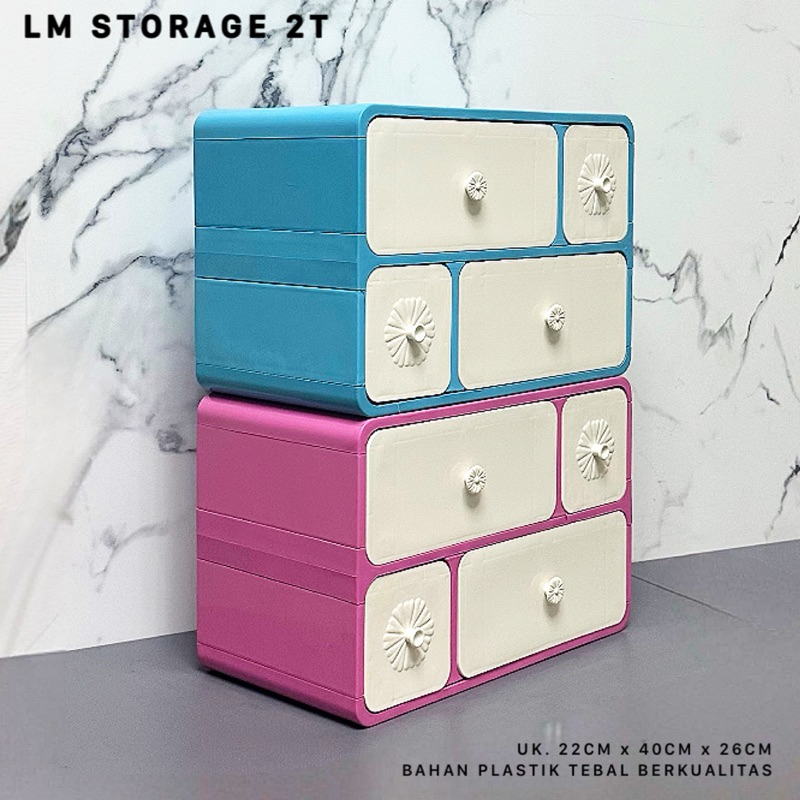 Jual LM STORAGE / RAK LEMARI LACI MINI SERBAGUNA | Shopee Indonesia