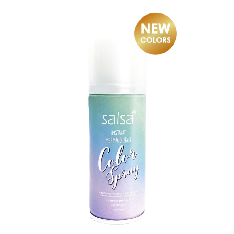 Jual SALSA INSTANT MERMAID HAIR COLOR SPRAY 80mL | Shopee Indonesia