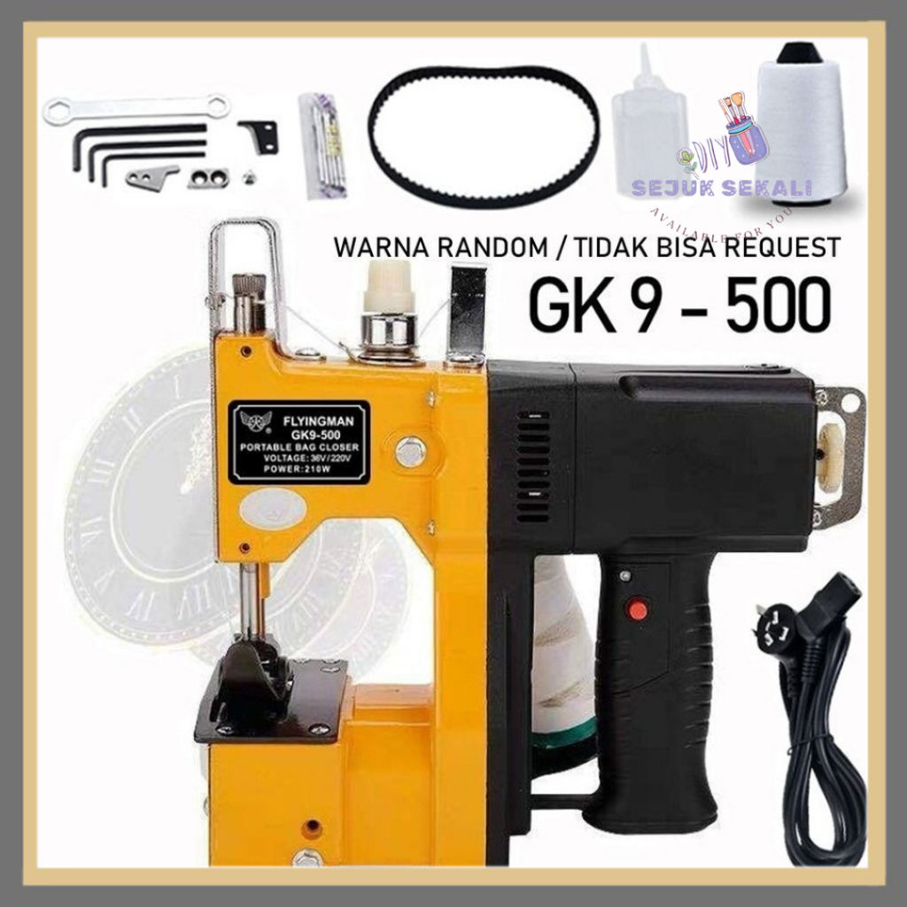 Jual Mesin Jahit Karung GK9-500/GK9500 Portable Bag Closer FLYINGMAN ...