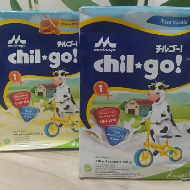 Jual SUSU CHILGO 1+ CHIL GO VANILA MADU | Shopee Indonesia