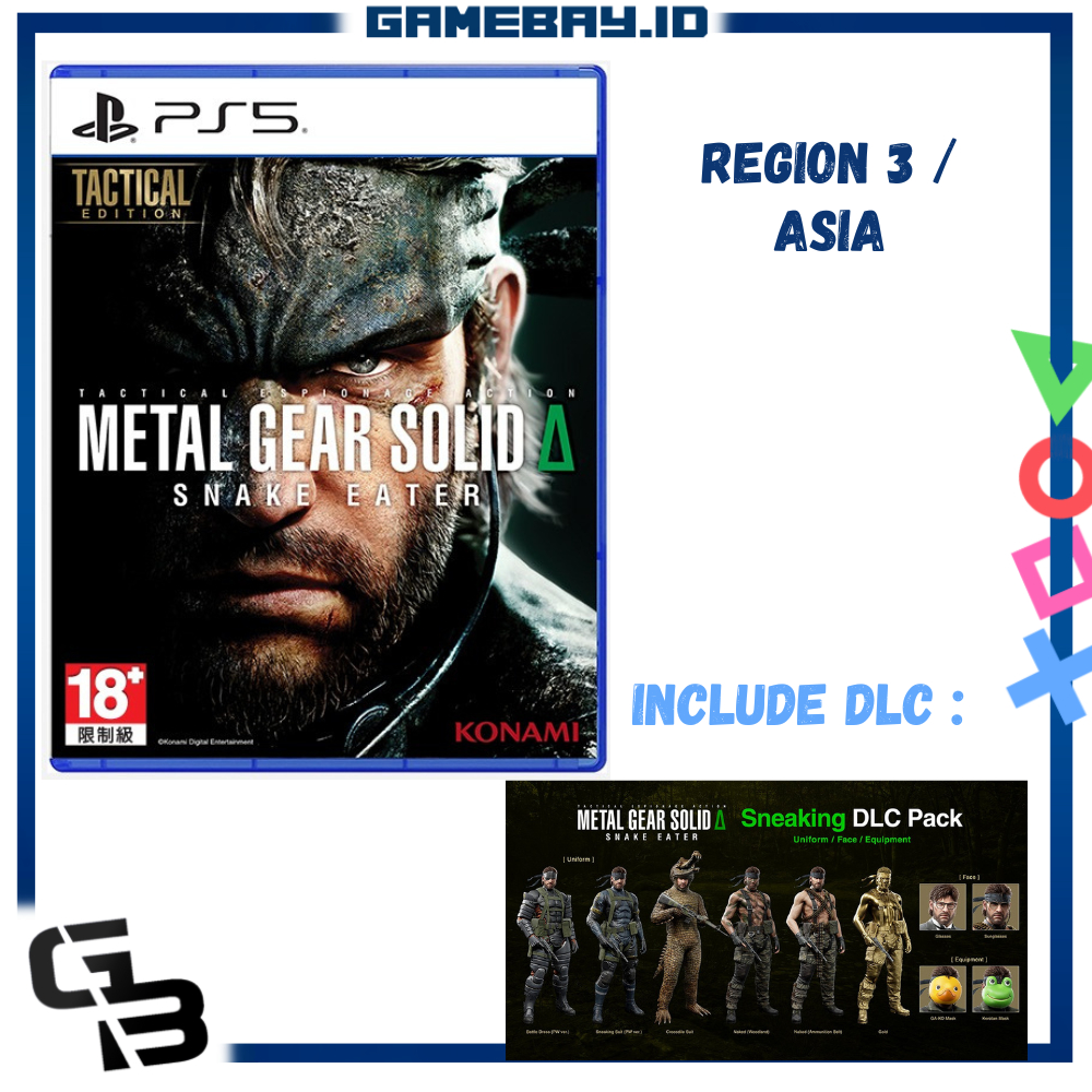 Jual PS5 METAL GEAR SOLID Δ : SNAKE EATER / MGS TACTICAL EDITION ...