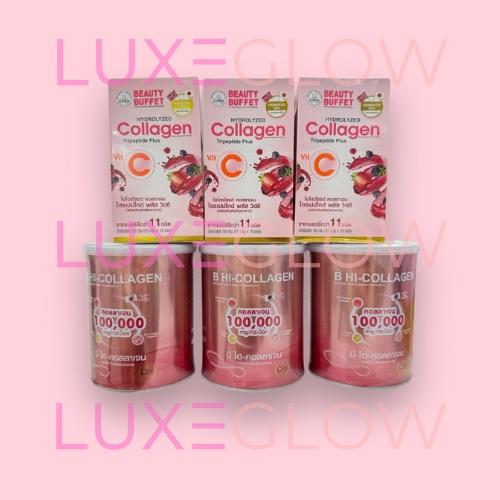 Jual Beauty Buffet Collagen Tripeptide Plus Vitamin C / B-Hi Collagen | Shopee Indonesia