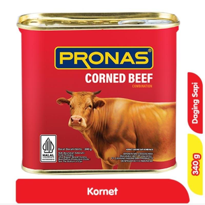Jual PRONAS KORNED SAPI 340G | Shopee Indonesia