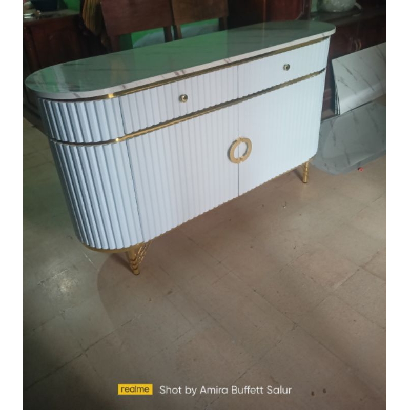 Jual [Custom Made] Bufet Oval Premium Elestra | Diswar Credenza ...