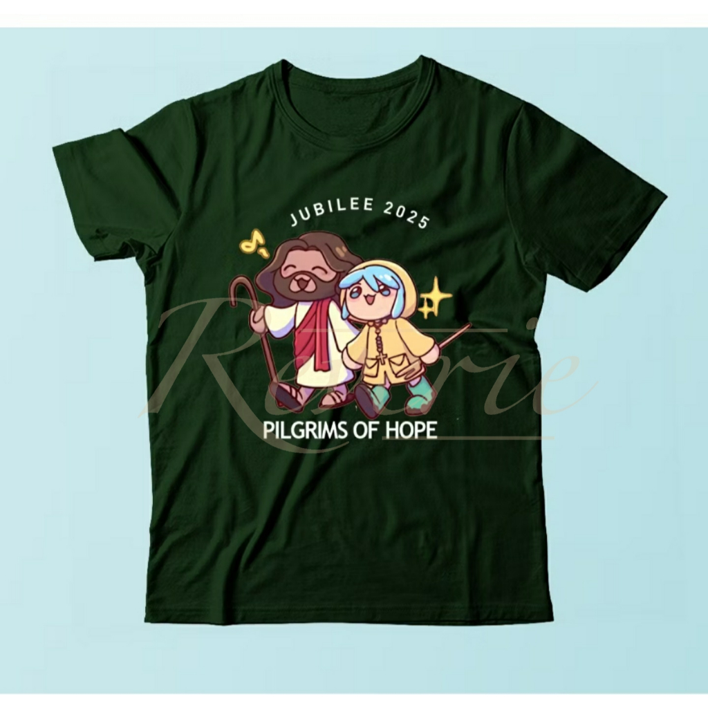 Jual KAOS YUBELIUM LUCE WITH JESUS BAJU TSHIRT YUBILEUM 2025 YESUS ...