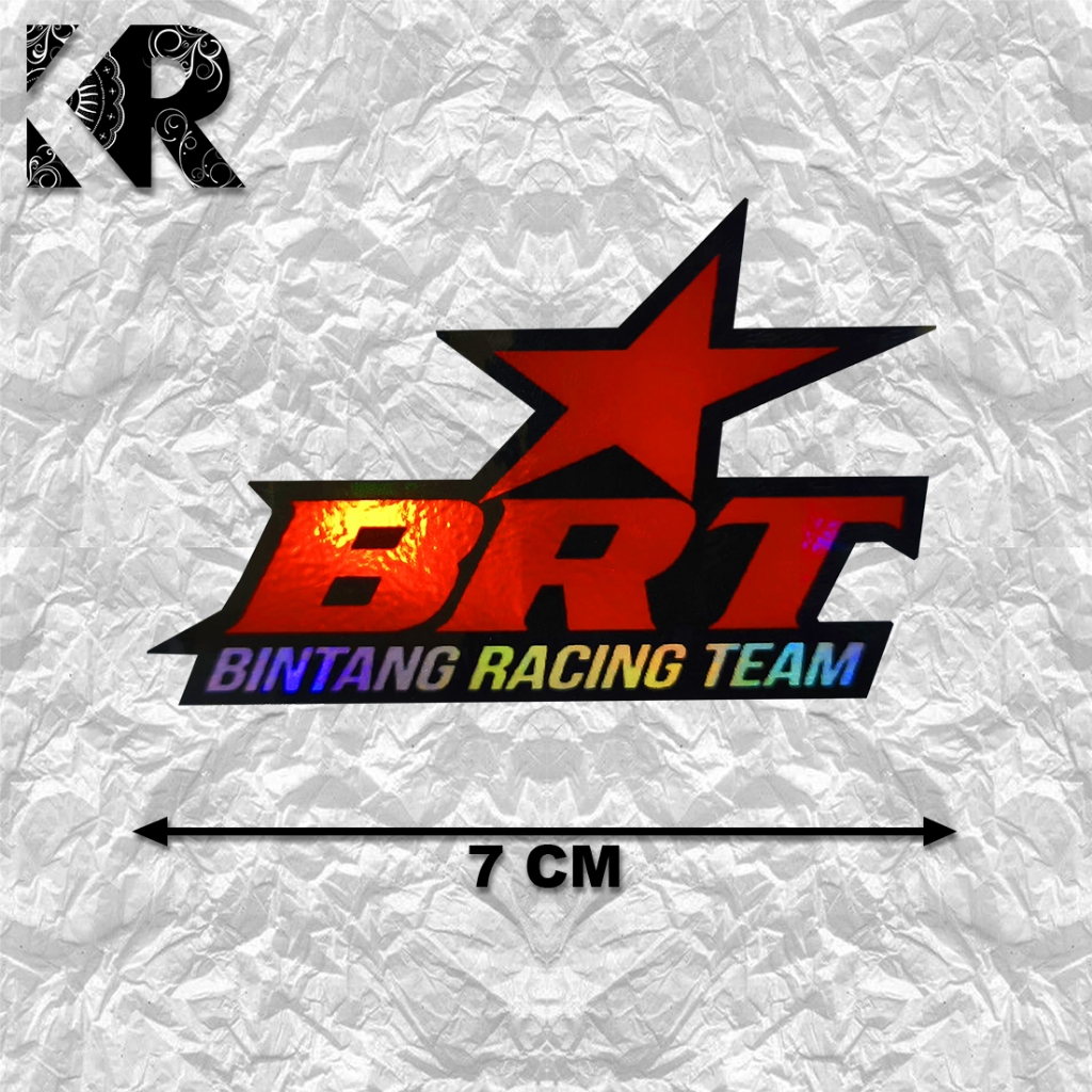 Jual Stiker BRT HOLOGRAM | sticker motor | sticker variasi | Sticker ...