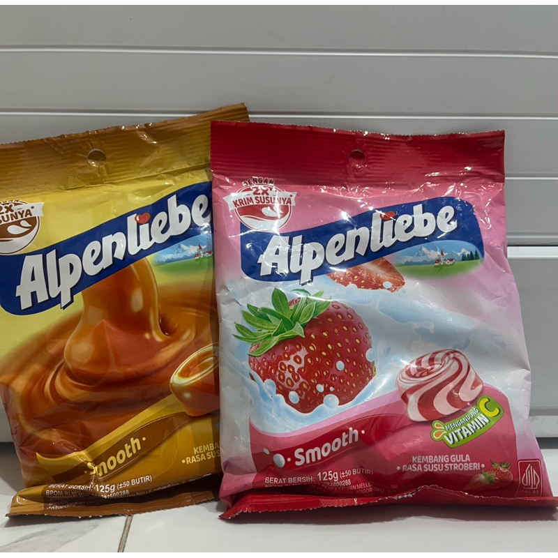Jual PERMEN ALPENLIEBE (isi 50pcs ) @125gr | Shopee Indonesia