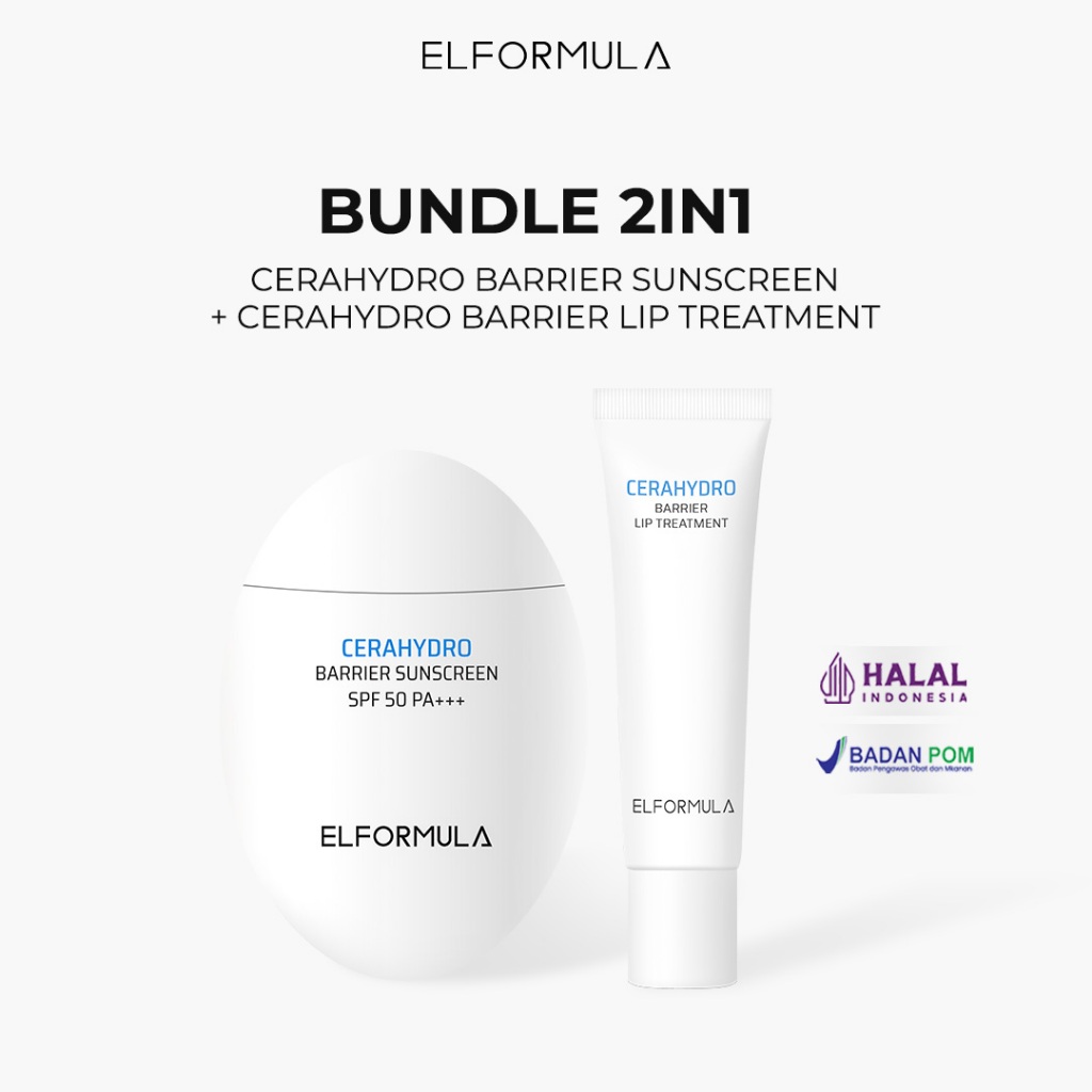 Jual ELFORMULA Bundle 2in1 - Cerahydro Barrier Lip Treatment ...