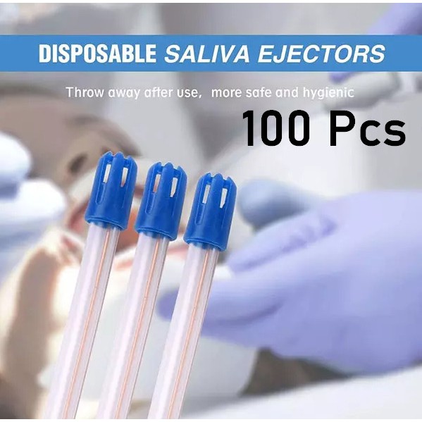 Jual Saliva Ejector / Dental Saliva Tube / Saliva Ejector Tips | Shopee ...