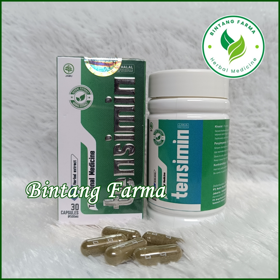 Jual Tensimin Kapsul Brigit Original Asli Obat Herbal Hipertensi Darah ...