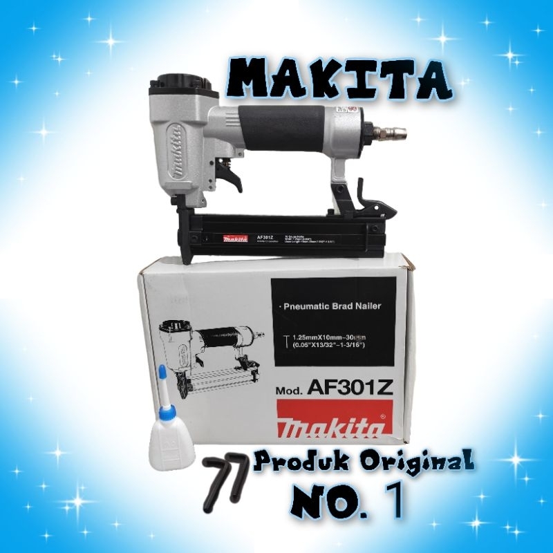 Jual Makita AF301Z Mesin Paku Tembak Angin F30 Lurus Paku i MAKITA ORIGINAL | Shopee Indonesia