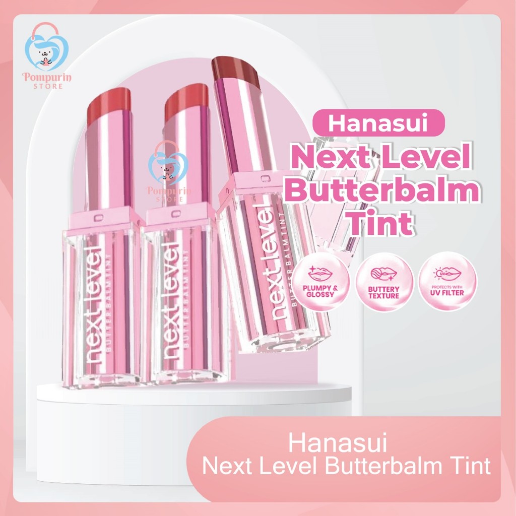 Jual Hanasui Next Level Butterbalm Tint 3.5gr - Pelembab Bibir Dengan ...