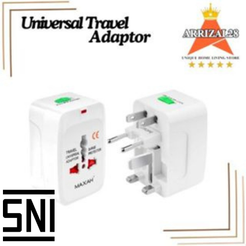 Jual *SNI TRAVEL UNIVERSAL ADAPTOR COLOKAN LISTRIKMULTI INTERNASIONAL ...