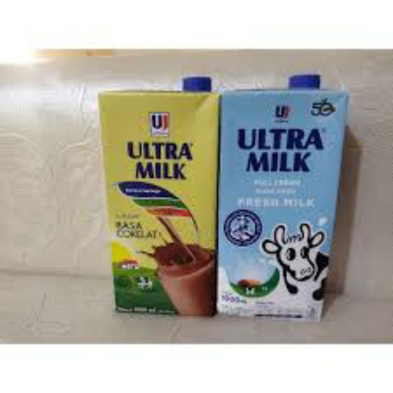 Jual Ultra milk susu UHT 1 Liter | Shopee Indonesia