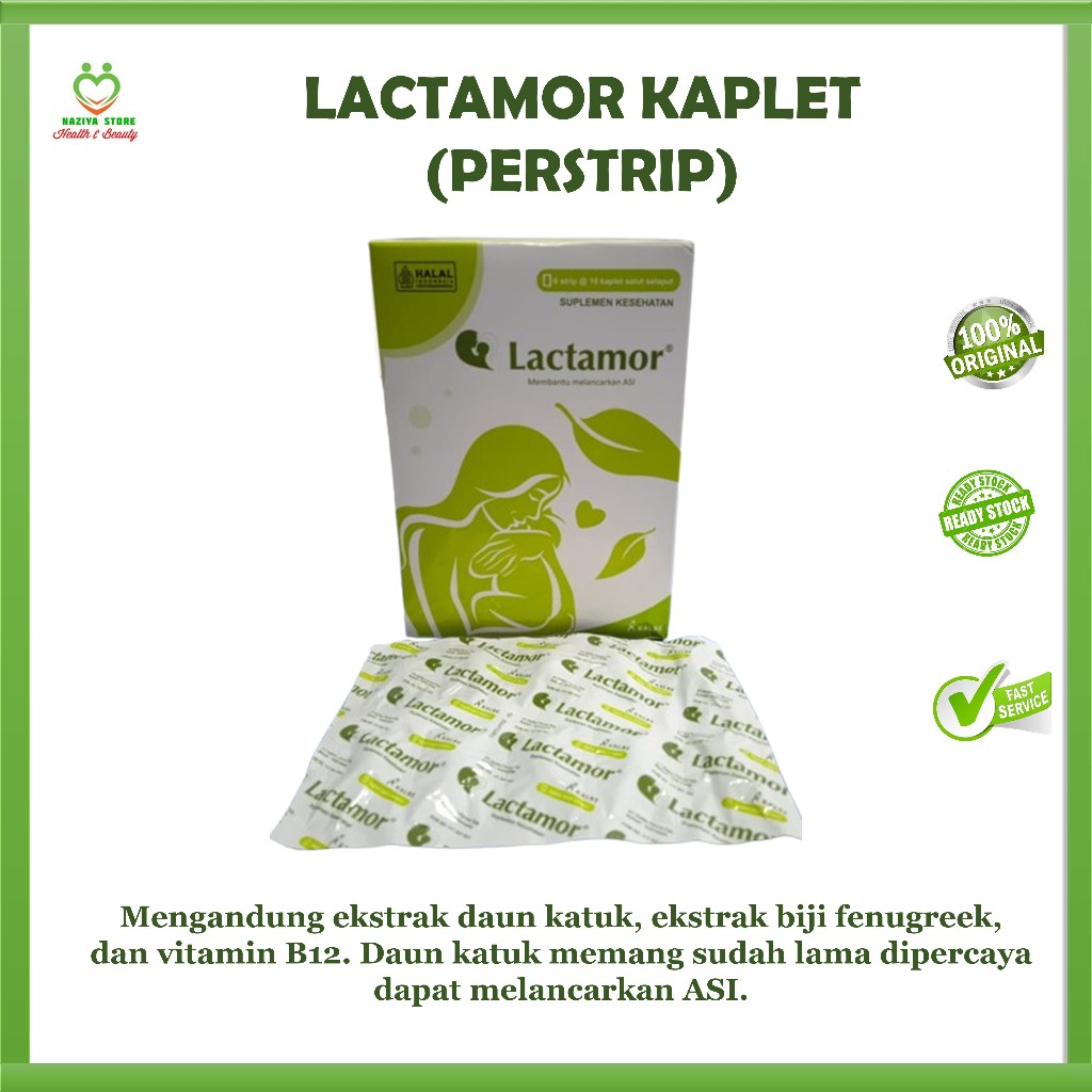 Jual LACTAMOR ASI BOOSTER 100% original 10 KAPLET Pelancar Asi/Suplemen ...