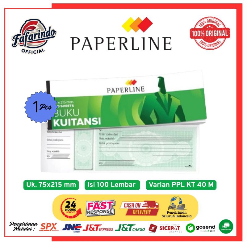 Jual Kwitansi Paperline KT 40M | Shopee Indonesia