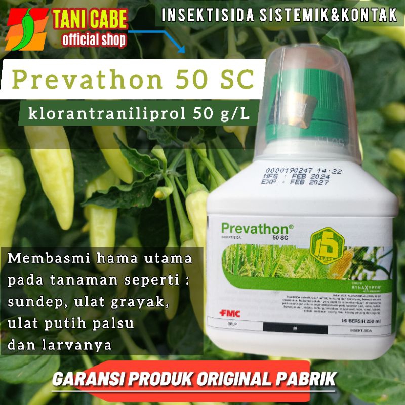 Jual PREVATHON 50 SC INSEKTISIDA HAMA ULAT 250 ML | Shopee Indonesia