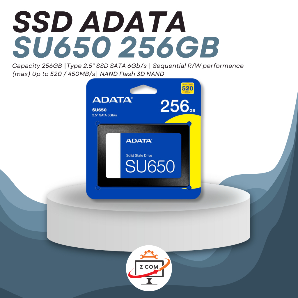 Jual Adata SU650 256GB SSD Sata III 2.5 Inch - High Performance Storage ...