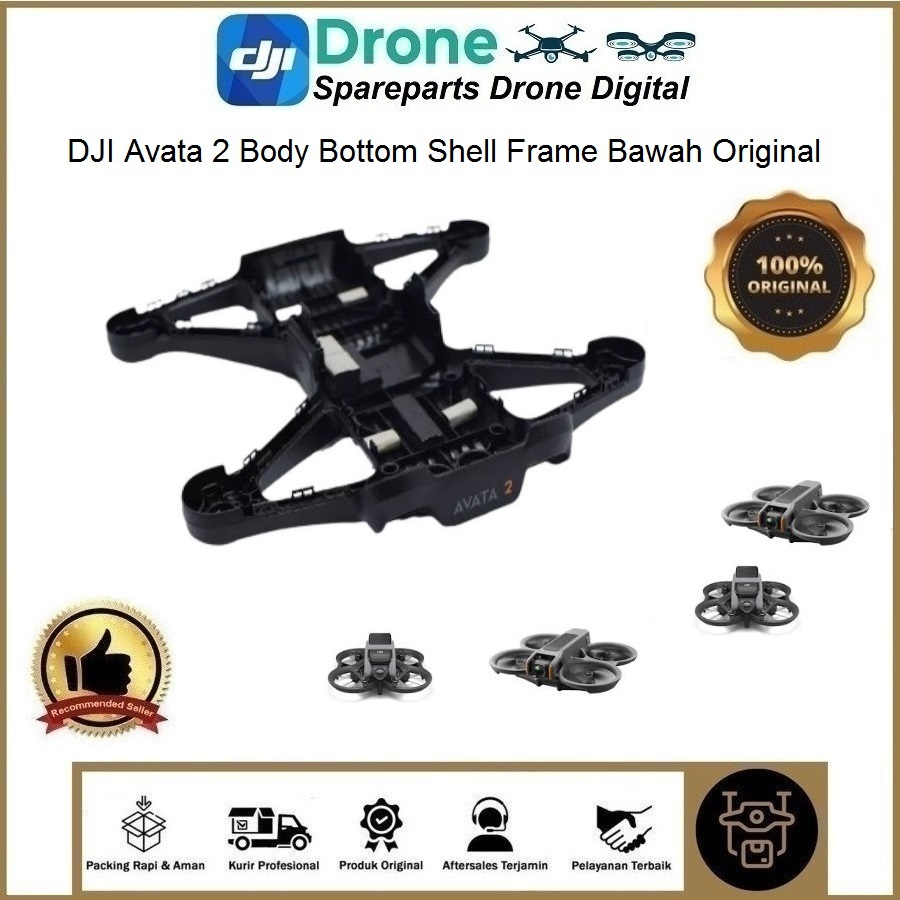 Jual DJI Avata 2 Body Bottom Shell Frame Bawah Original Avata 2 Shell ...