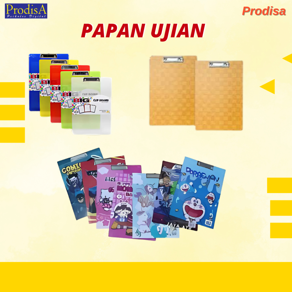 Jual PAPAN UJIAN ATAU PAPAN DADA/MEJA JALAN, PAPAN PLASTIK, PAPAN ...