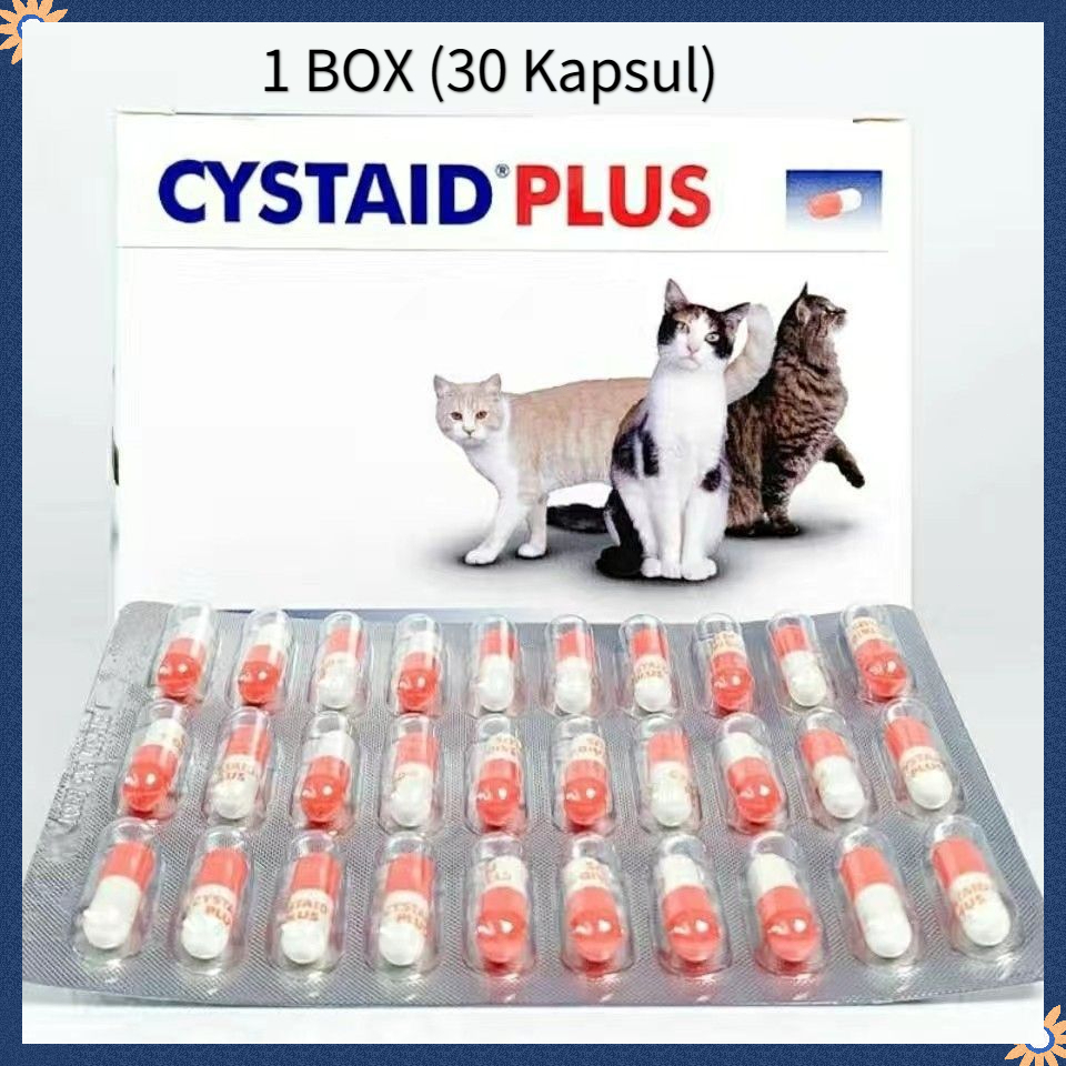 Jual Vetplus Cystaid Plus 1 BOX (30 Kapsul) Perawatan Kemih ...
