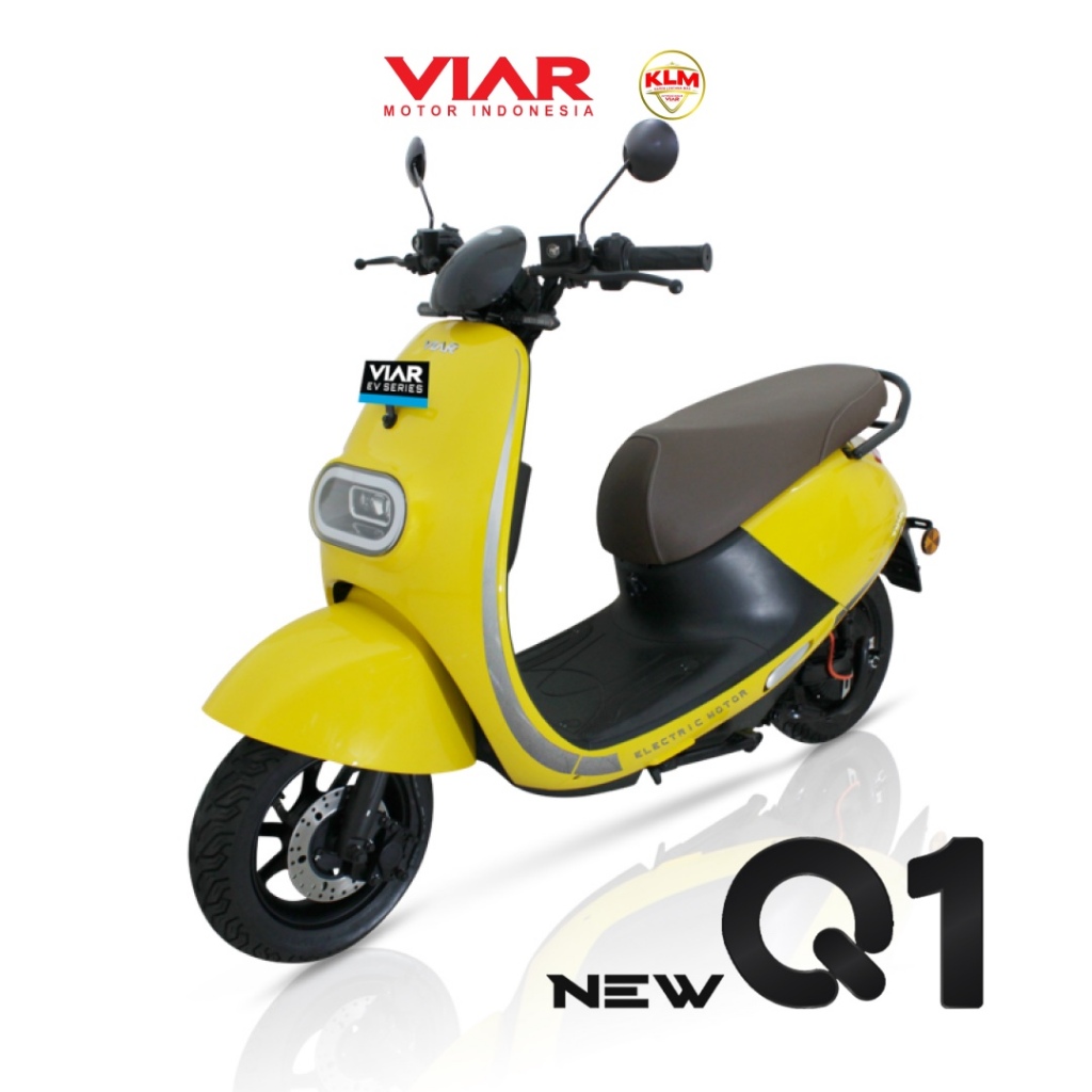 Jual NEW Q1 L KUNING MOLIS VIAR NEW Q1 L MOTOR LISTRIK VIAR TERBARU ...