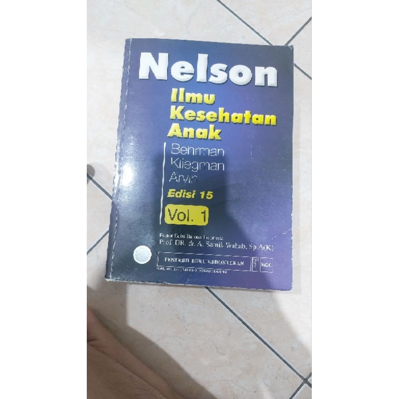 Jual Ilmu Kesehatan Anak NELSON | Shopee Indonesia