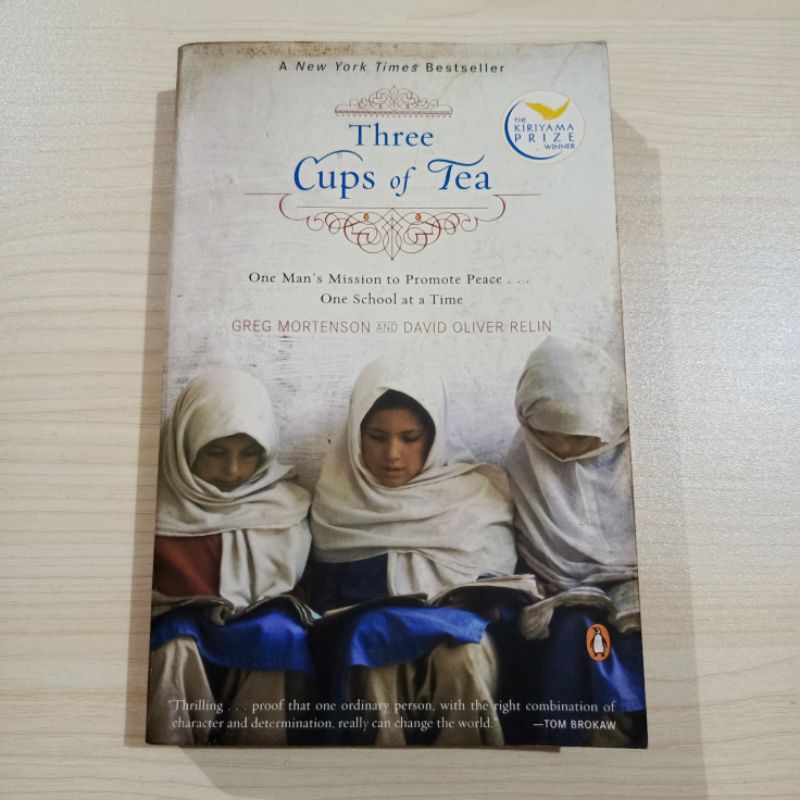 Jual Preloved Three Cups Of Tea by Greg Mortenson | Shopee Indonesia