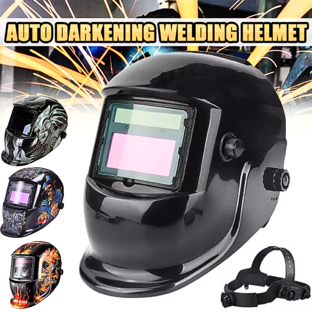 Jual TaffGUARD Helm Las Otomatis Auto Darkening Welding Helmet ...