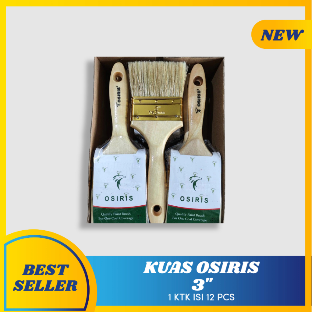 Jual KUAS OSIRIS 3" - premium - model crocodile - model eterna - kuas ...