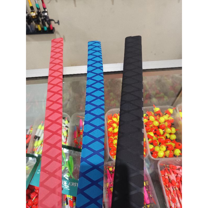 Jual karet bakar/hand grip joran atau tegek heart shrinkable panjang ...