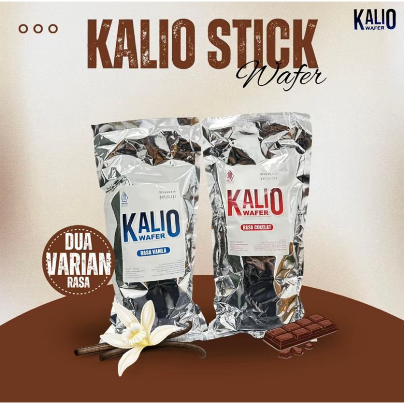 Jual wafer KALIO / Snack Biskuit Coklat kalio Taiko stick/snack ...
