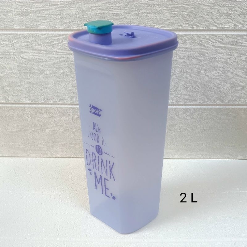 Jual Slim Line 2 L Tupperware Preloved/Second Pitcher/Botol Minum ...