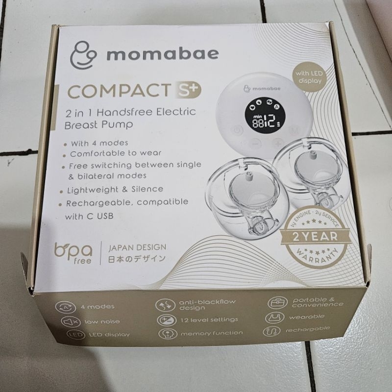 Jual momabae compact s+ handsfree preloved second | Shopee Indonesia