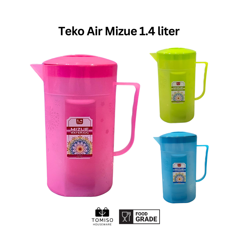 Jual TEKO AIR MIZUE 3 WARNA | Eskan Plastik Water Jug Tempat Air | Shopee Indonesia