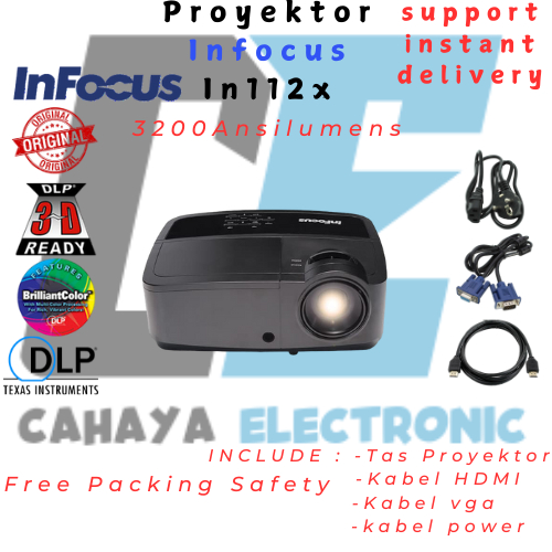 Jual Proyektor Projector Infocus in112X in 112x 3200ansilumens | Shopee ...