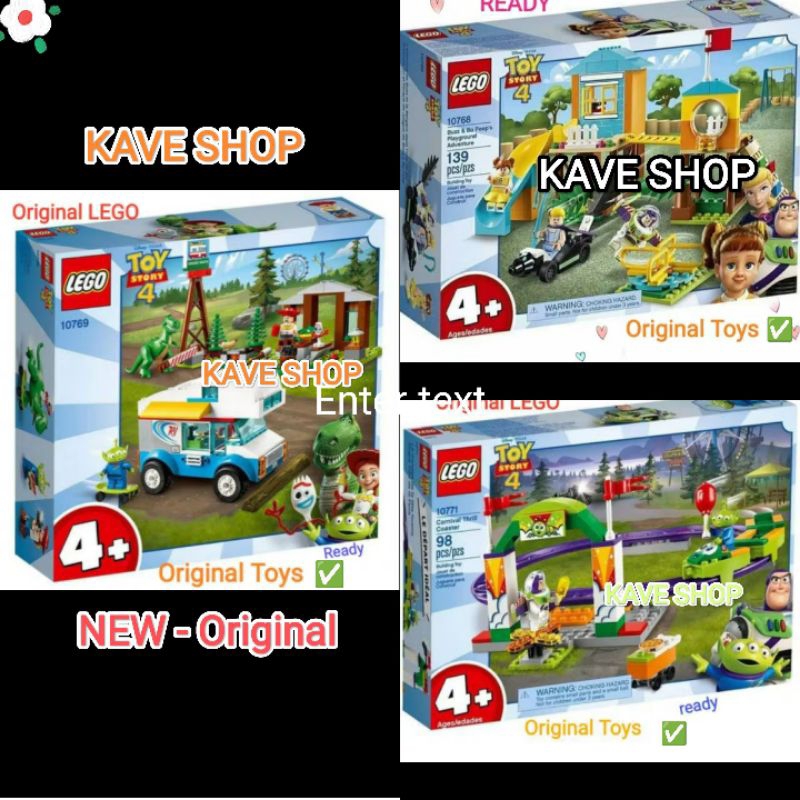 Jual LEGO 10766 Toy Story 4 : Woody & RC - LEGO 10768 Buzz & Bo Peep ...