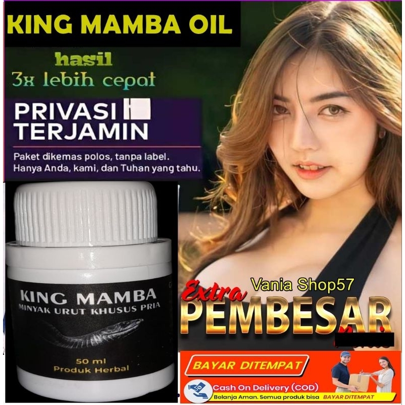 Jual Obat Kuat King Mamba Oil Asli 1 Botol 50ml Obat Herbal Alami ...
