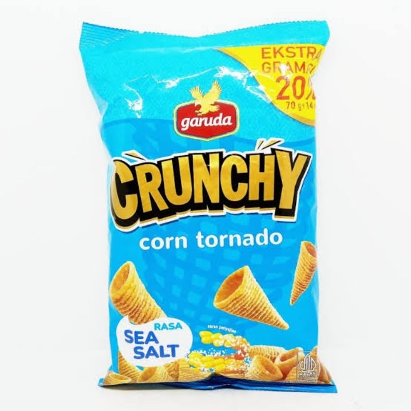 Jual Garuda Crunchy Corn Tornado Rasa Sea Salt 84 gr | Shopee Indonesia