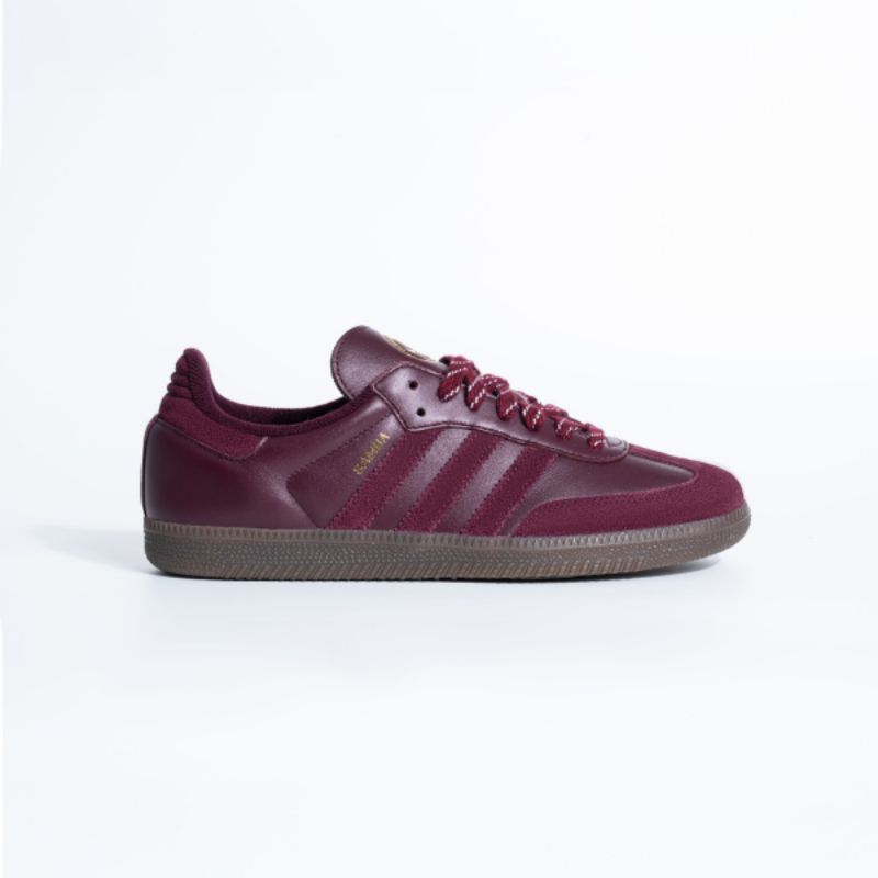 Jual Adidas Samba OG Sumatra Red Burgundy Beige BNIB ORIGINAL Resmi ...