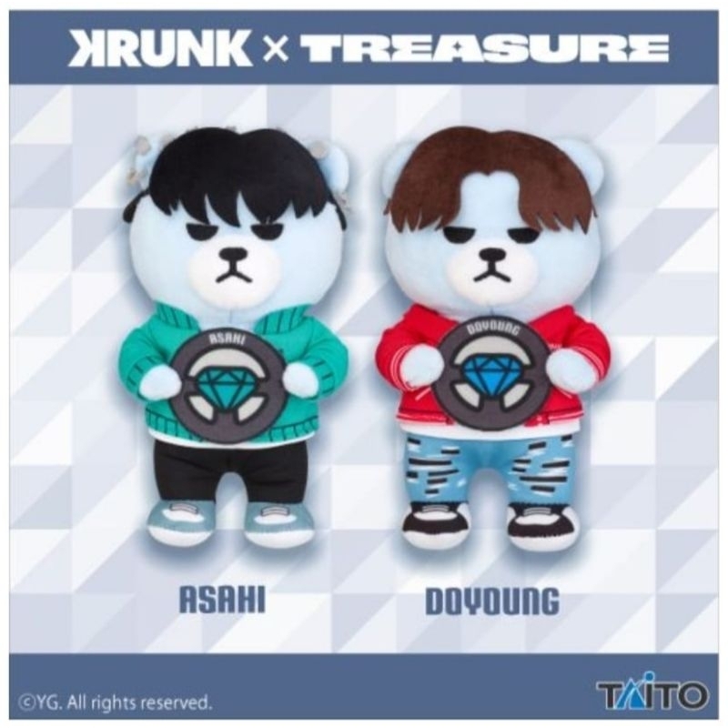 Jual [NEW] KRUNK x TREASURE DOYOUNG Official Stuffed Toy Boneka Doll ...