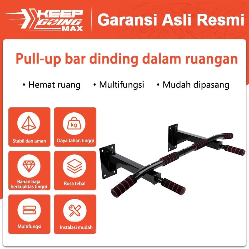 Jual Alat Pull-Up Multifungsi untuk Dalam Ruangan, Dipasang di Dinding ...
