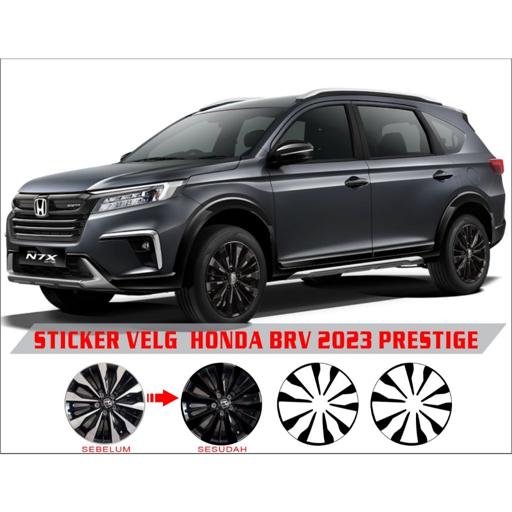 Jual STICKER VELG HONDA BRV PRESTIGE TAHUN 2022-2025 (HARGA UNTUK SATU ...