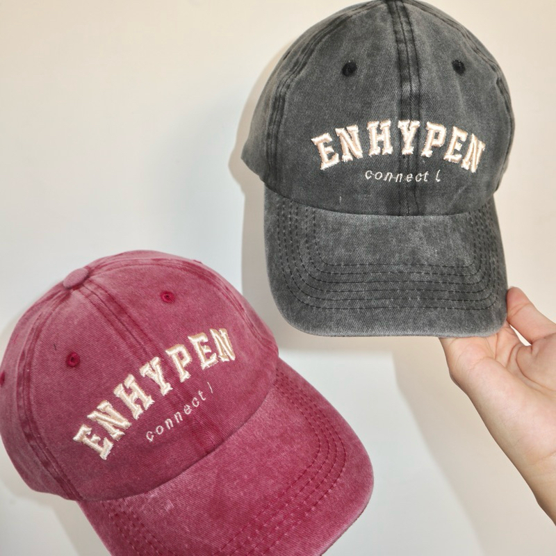 Jual [READY STOCK] ENHYPEN Connect Cap | TOPI ENHYPEN BASEBALL CAP ...