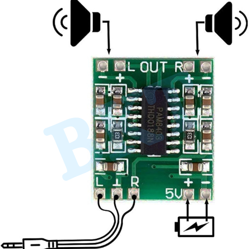 Jual Kit PAM 8403 5V Audio Amplifier | Shopee Indonesia