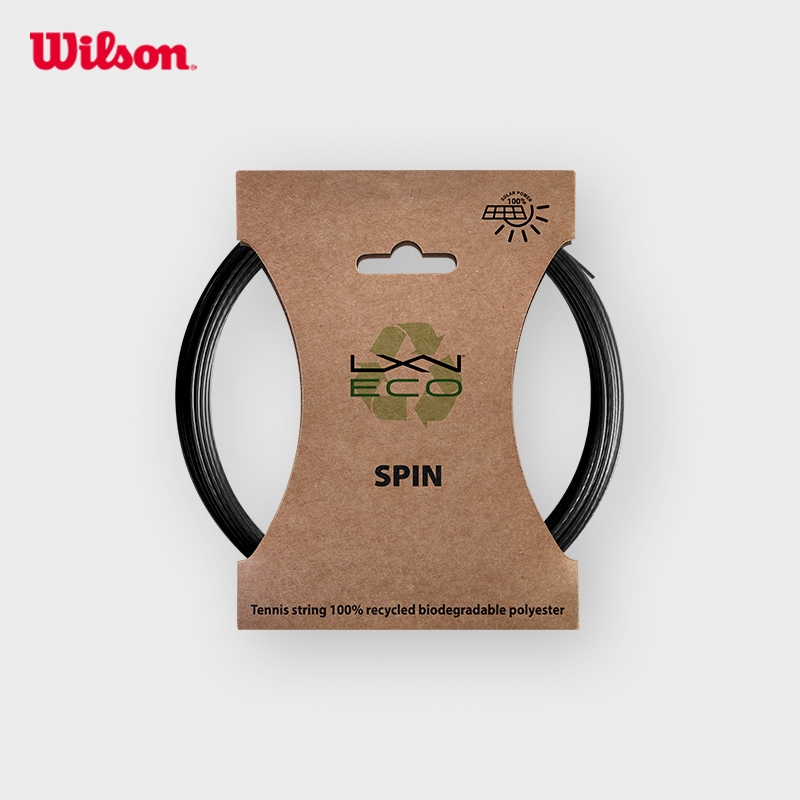 Jual Wilson LUXILON Tennis String ECO SPIN 125 SET BLACK - WR8310601125 ...