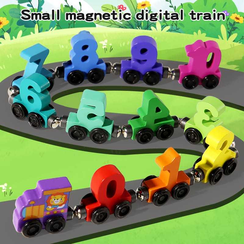 Jual [MS] Mainan Anak Kereta Api Roda Angka / Mainan Edukasi Kereta Api ...