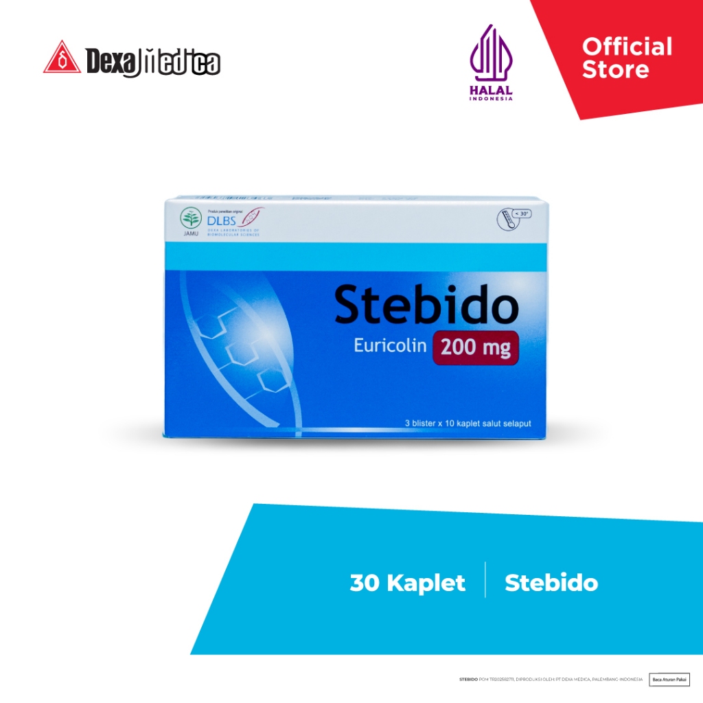 Jual Stebido 30 Kaplet 200 mg - Suplemen Stamina Pria | Shopee Indonesia