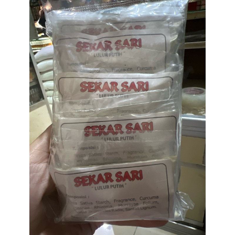 Jual Sekar Sari Lulur Putih / kuning | Shopee Indonesia